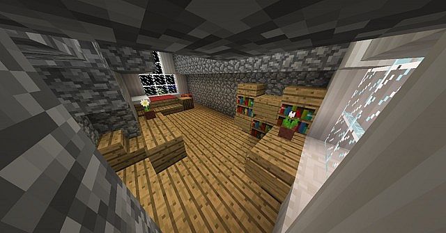~Rectangular~ A Medieval House. Minecraft Map