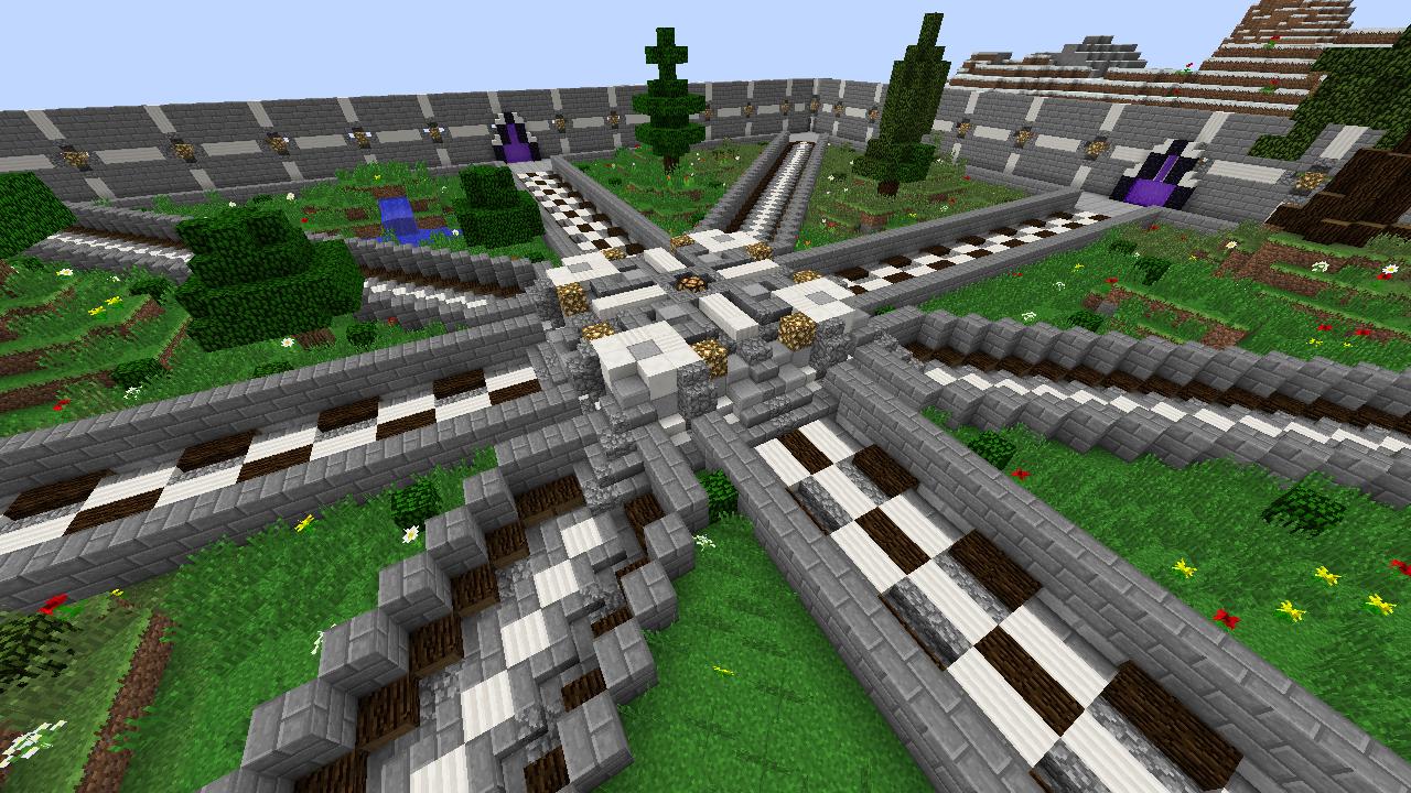 Hub Spawn Minecraft Map