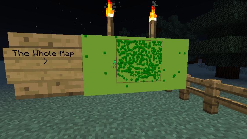 Slender Map (Better Version} Minecraft Map