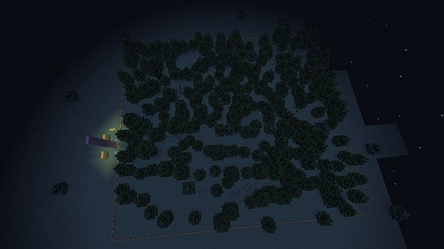 Slender Map (Better Version} Minecraft Map