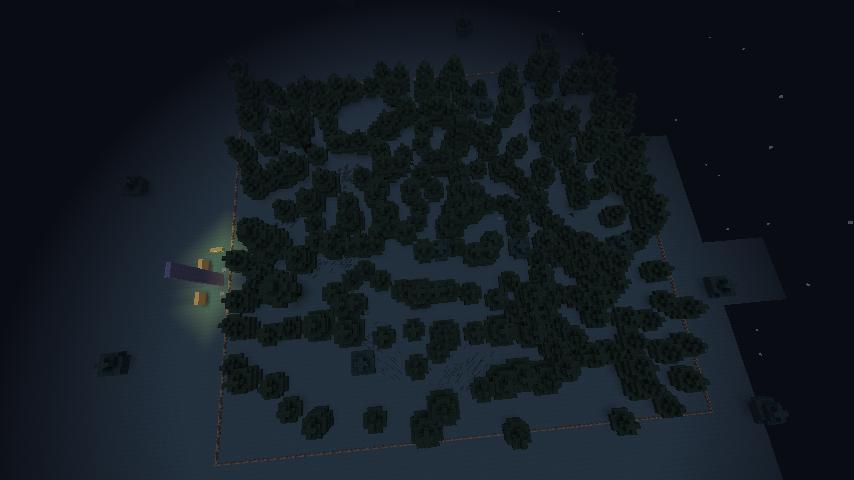 Slender Map (Better Version} Minecraft Map