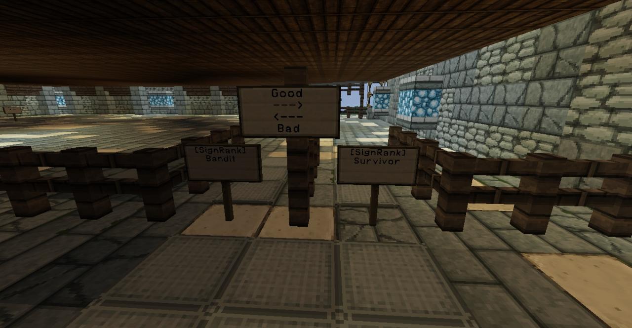 Open world MineZ [Under-co] Minecraft Map