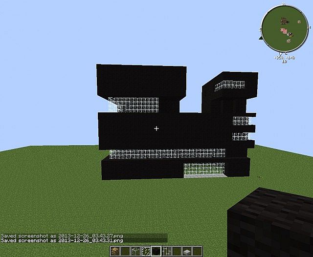 modern residential and commercial building (corner Building) Minecraft Map