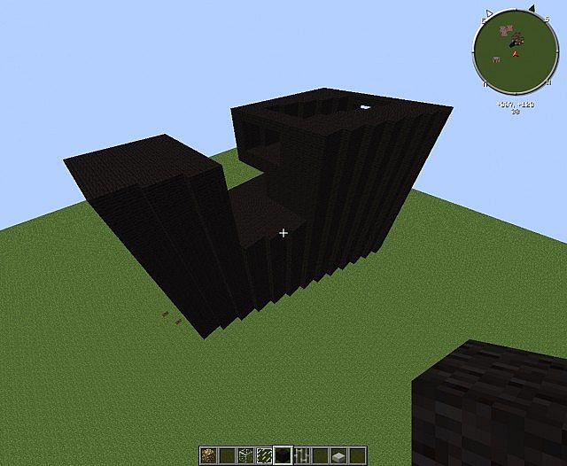 modern residential and commercial building (corner Building) Minecraft Map