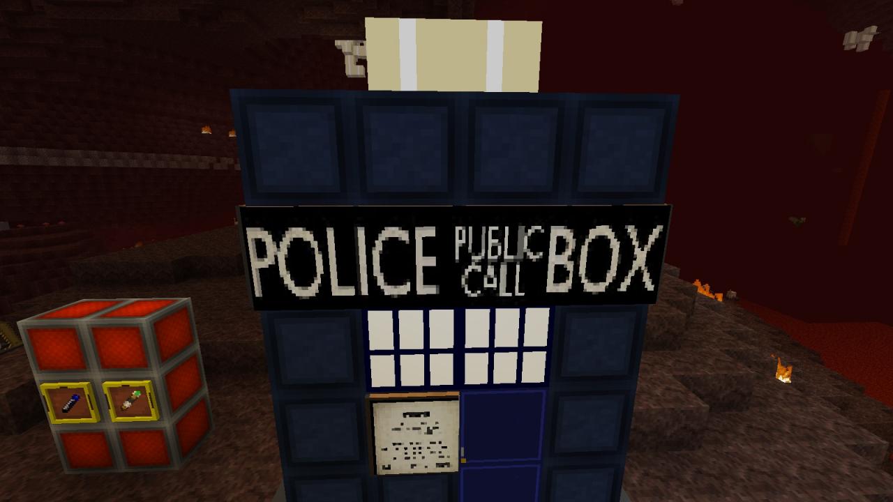 Tardis doctor who Minecraft Map