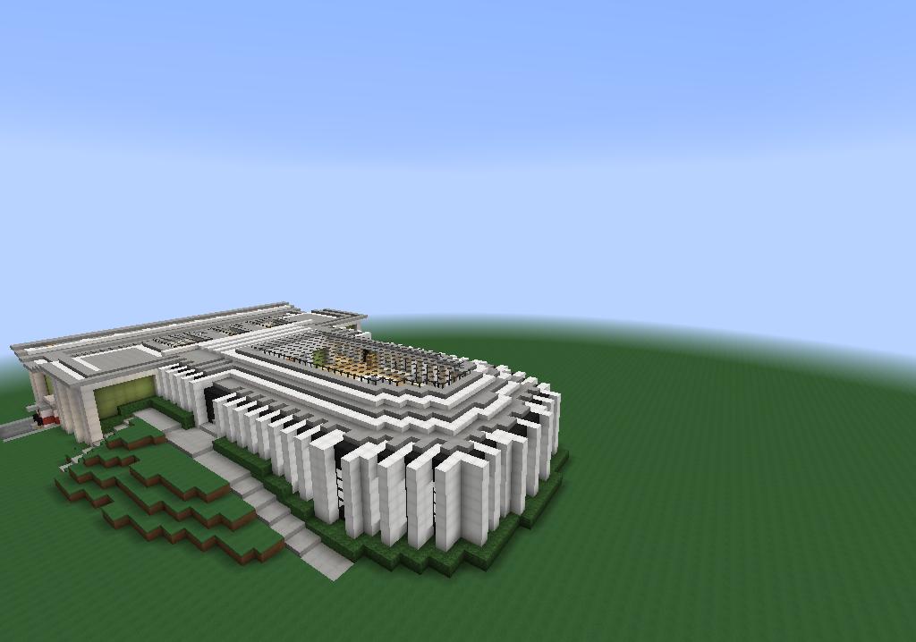 Train Station Spawn Concept Minecraft Map