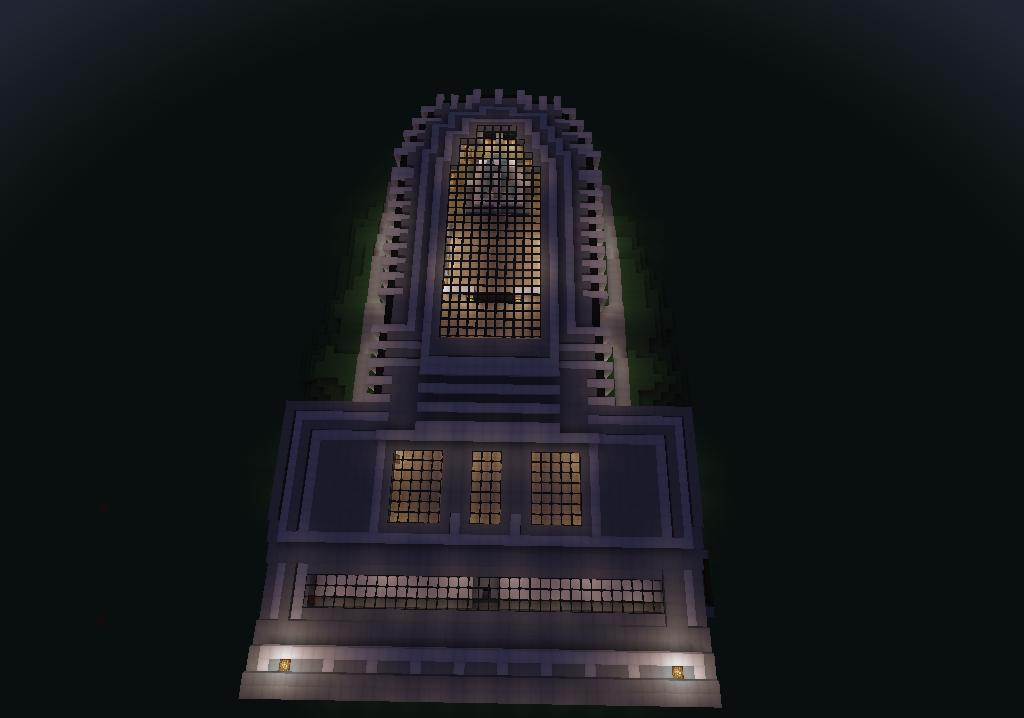 Train Station Spawn Concept Minecraft Map