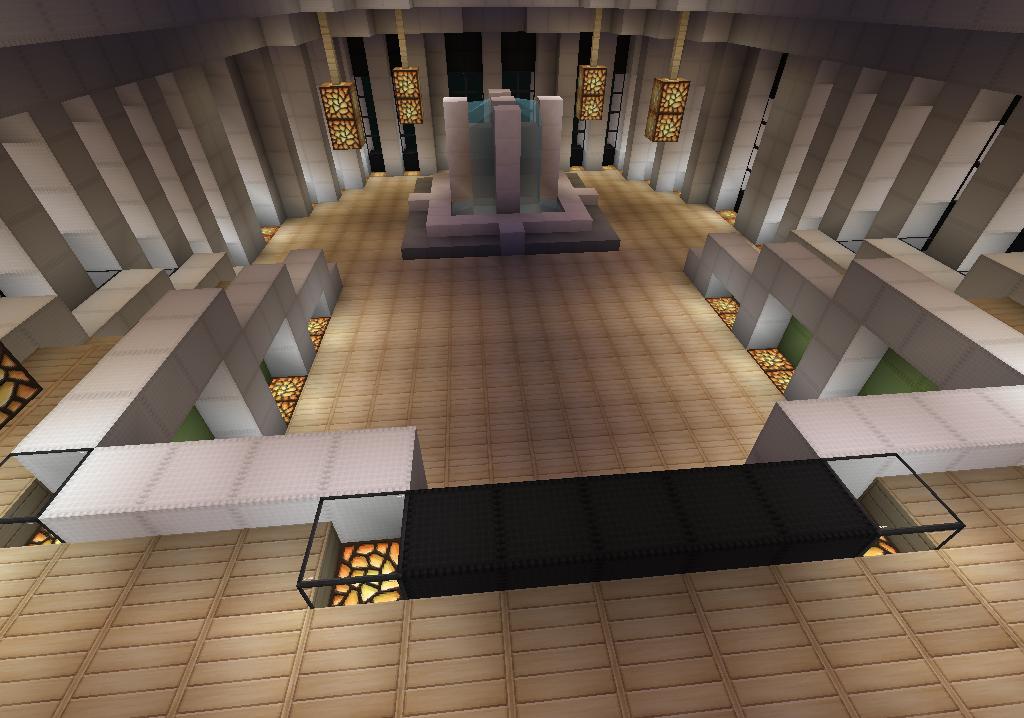 Train Station Spawn Concept Minecraft Map