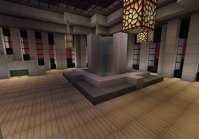 Train Station Spawn Concept Minecraft Map