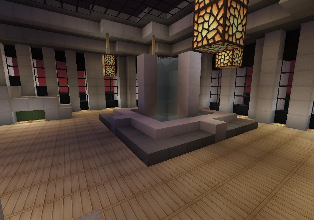 Train Station Spawn Concept Minecraft Map