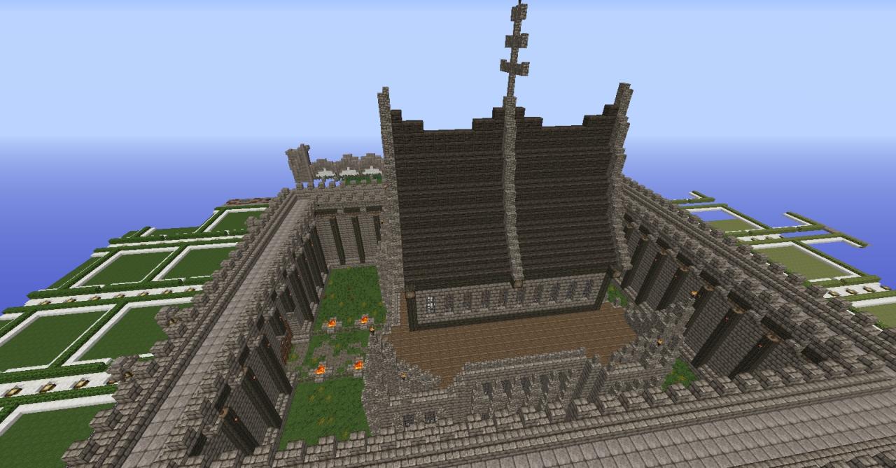 Medieval Walled Keep Minecraft Map