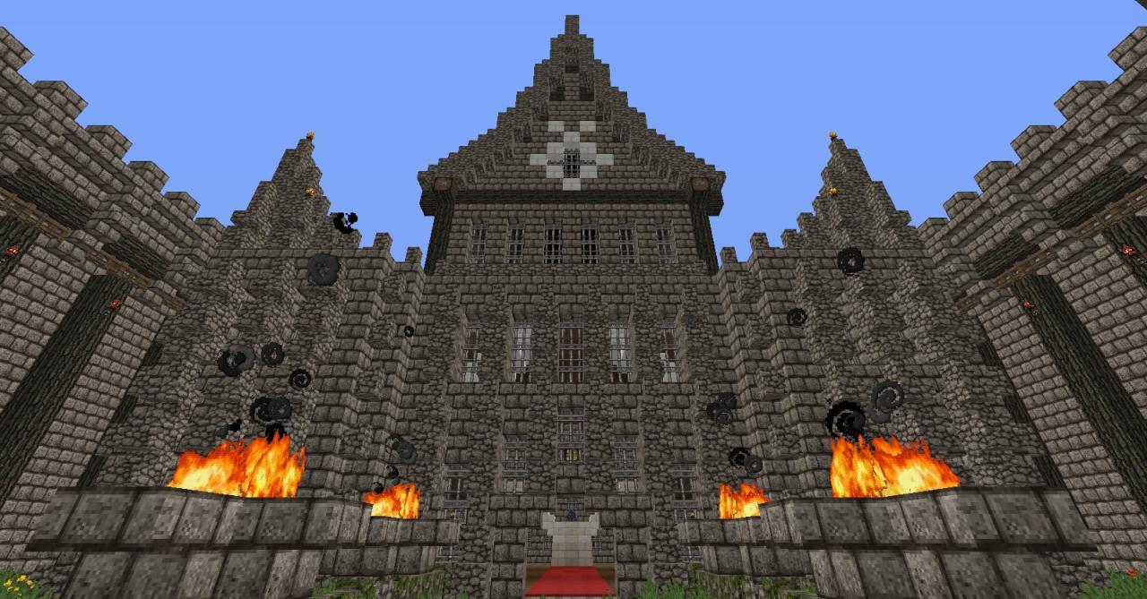 Medieval Walled Keep Minecraft Map