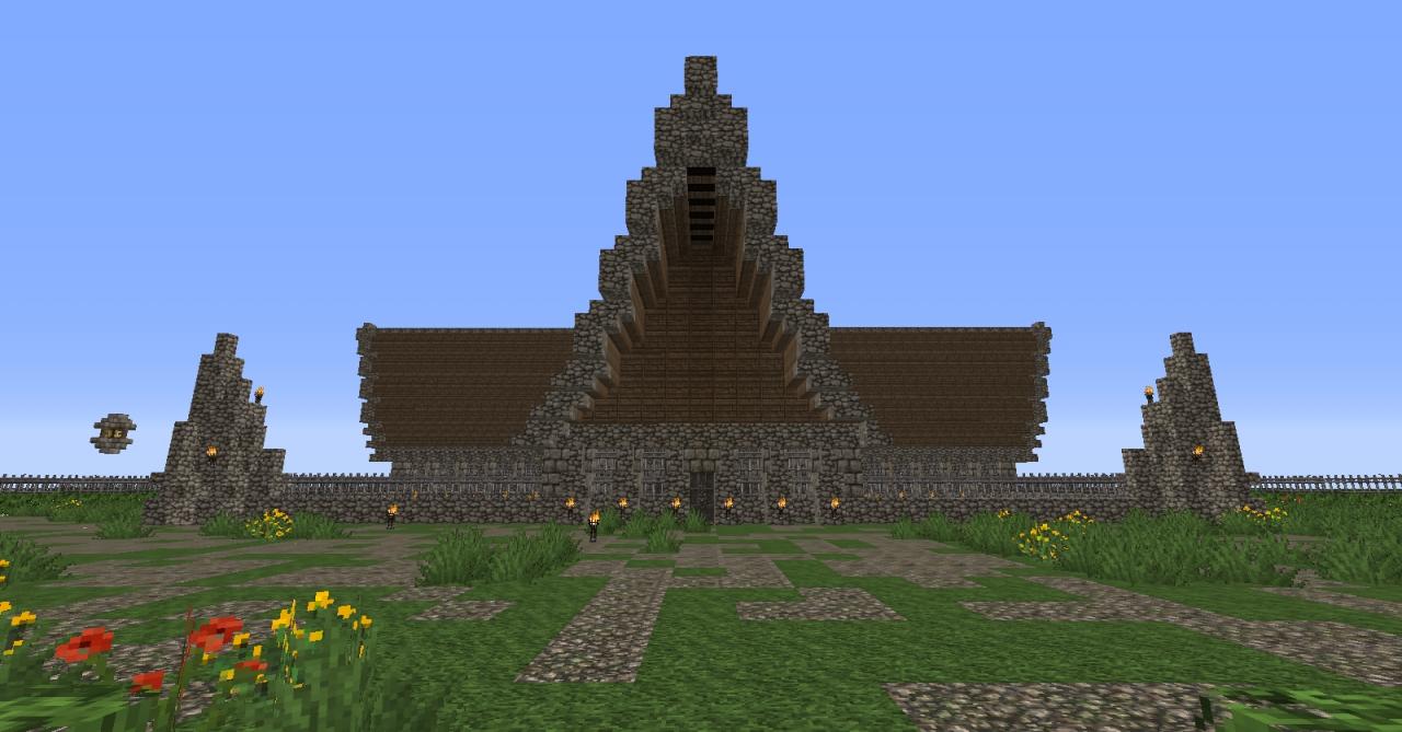 Small Medieval Guild Hall Minecraft Map