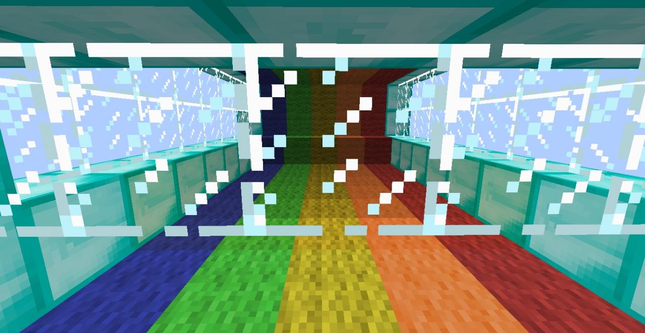 Rainbow Runner Minecraft Map