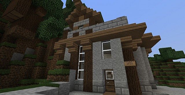 The Man Cave (PMC server build) Minecraft Map