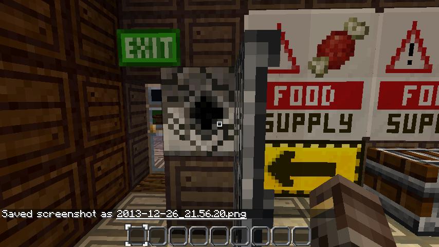 Modern Log House Minecraft Map