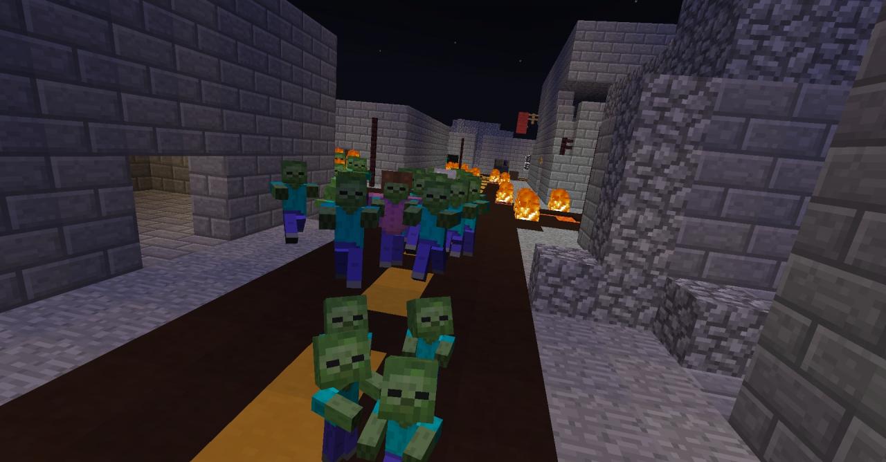 Call of Duty: Zombies (V1) Now with working mystery box! Minecraft Map