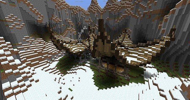 Scandinavian Houses Minecraft Map