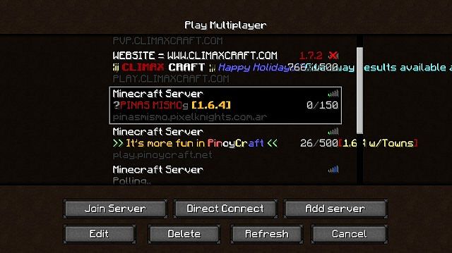 Pinas Mismo Minecraft Server
