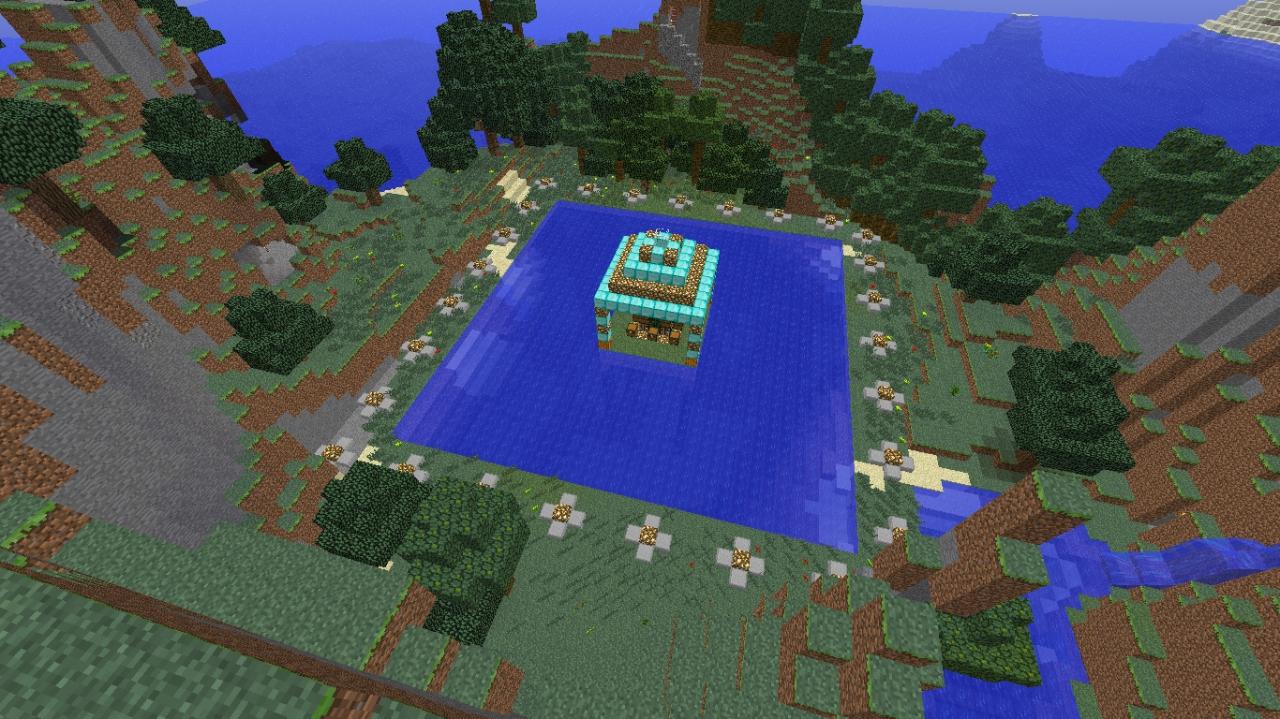 Luxury House With Hunger Games Minecraft Map