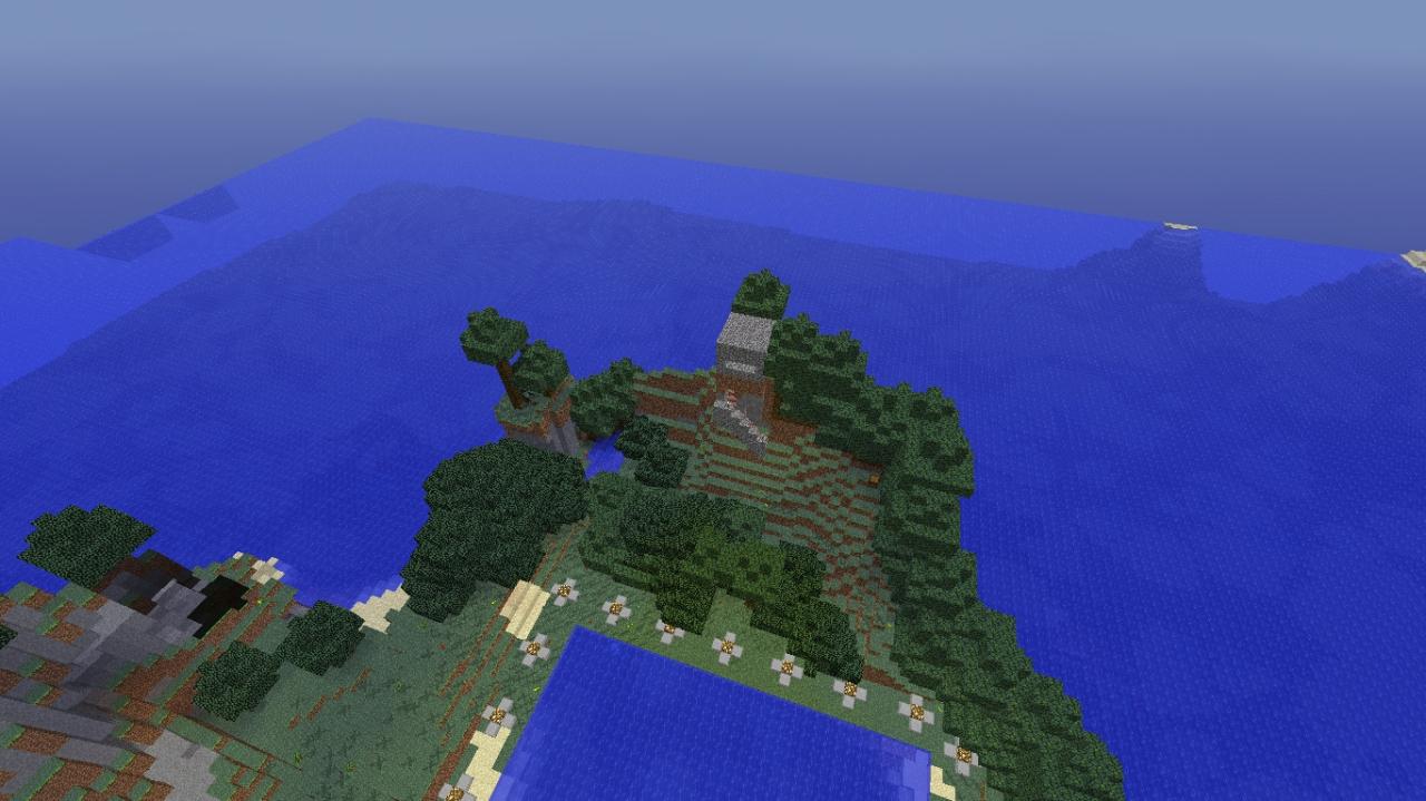 Luxury House With Hunger Games Minecraft Map