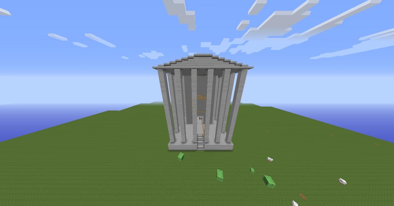 Minecraft Notch's Temple Minecraft Map