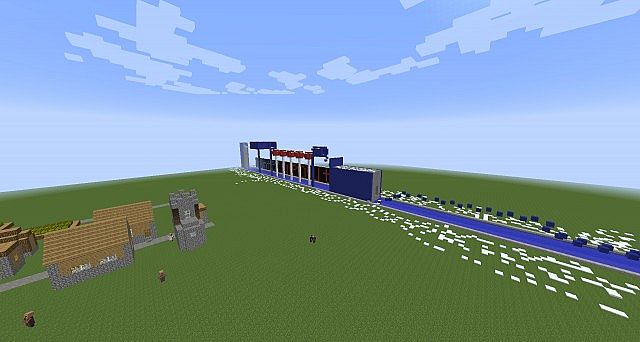 WIPEOUT Winter Minecraft Map