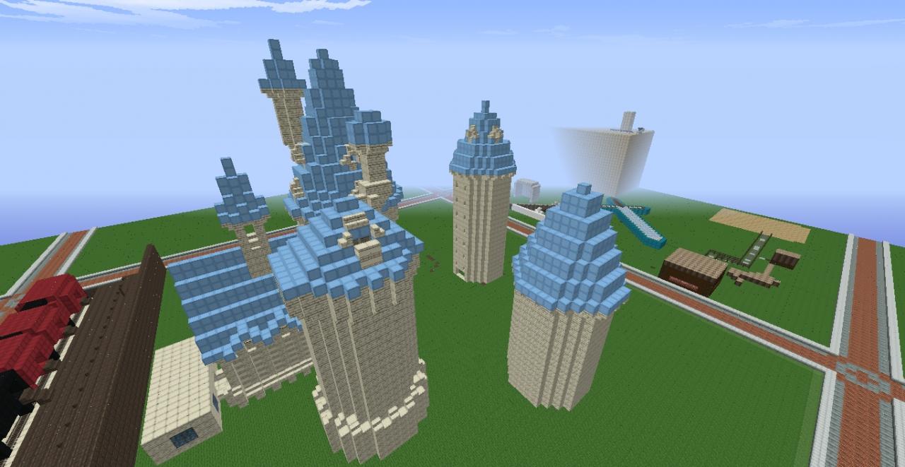Hogwarts Castle For Witchcraft And Wizardry Minecraft Map