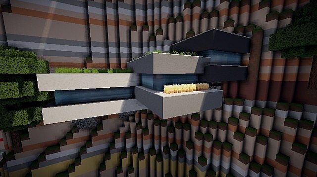 Modern Mesa House Minecraft Map