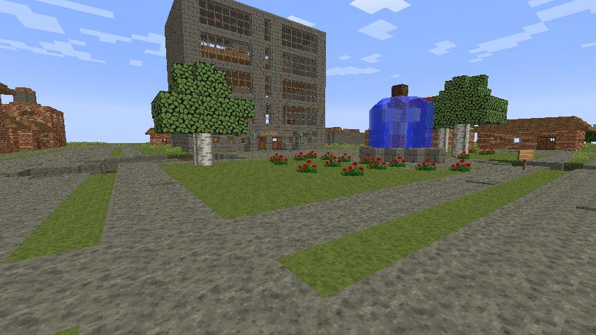 Zombie survival city Minecraft Map