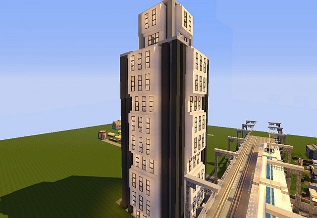 Modern office building Minecraft Map