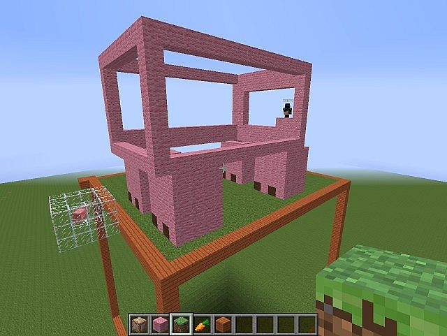 1.7.4 Minecraft 100% working pig (farts,poops,snoors, burps AND MORE :D ...