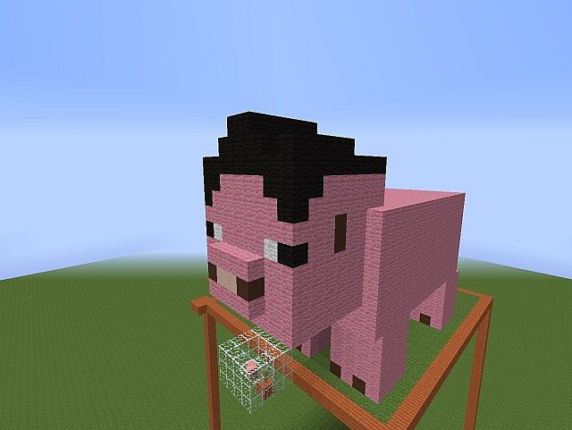 1.7.4 Minecraft 100% working pig (farts,poops,snoors, burps AND MORE :D ...