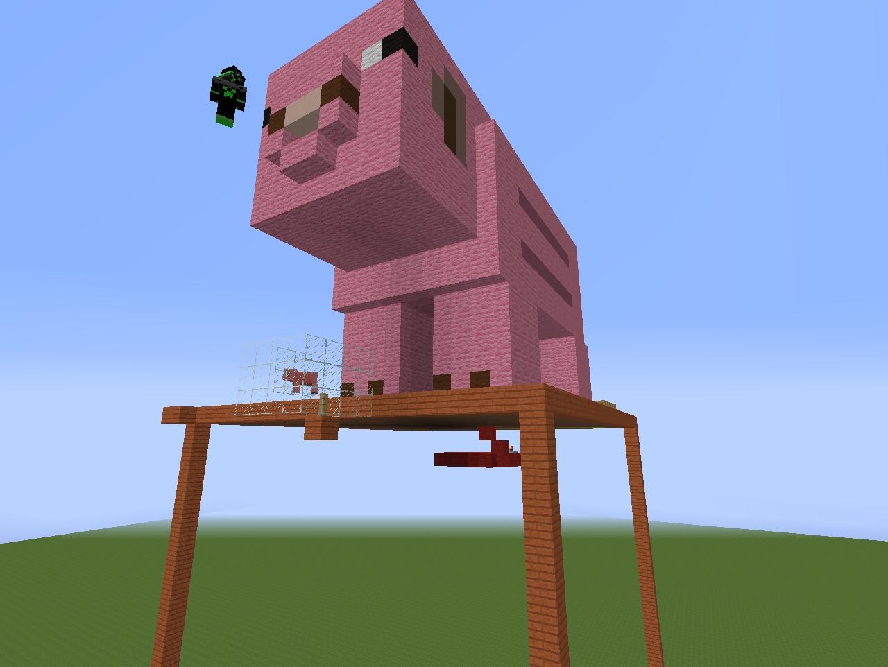 1.7.4 Minecraft 100% working pig (farts,poops,snoors, burps AND MORE :D ...