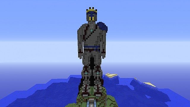 King Statue Minecraft Project