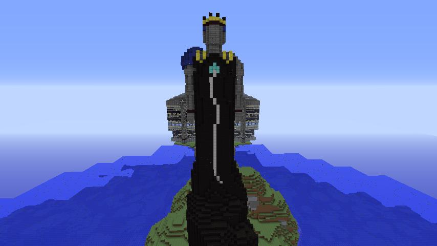 King Statue Minecraft Map