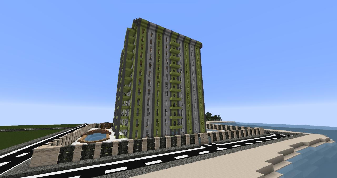 Modern City Build Minecraft Map