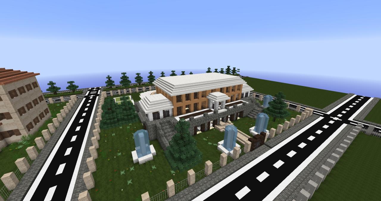 Modern City Build Minecraft Map