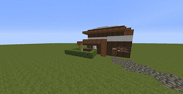 Mini Modern House (First Time) Minecraft Map