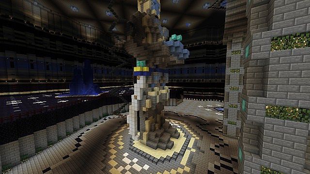 Cathedral & Statues Minecraft Map