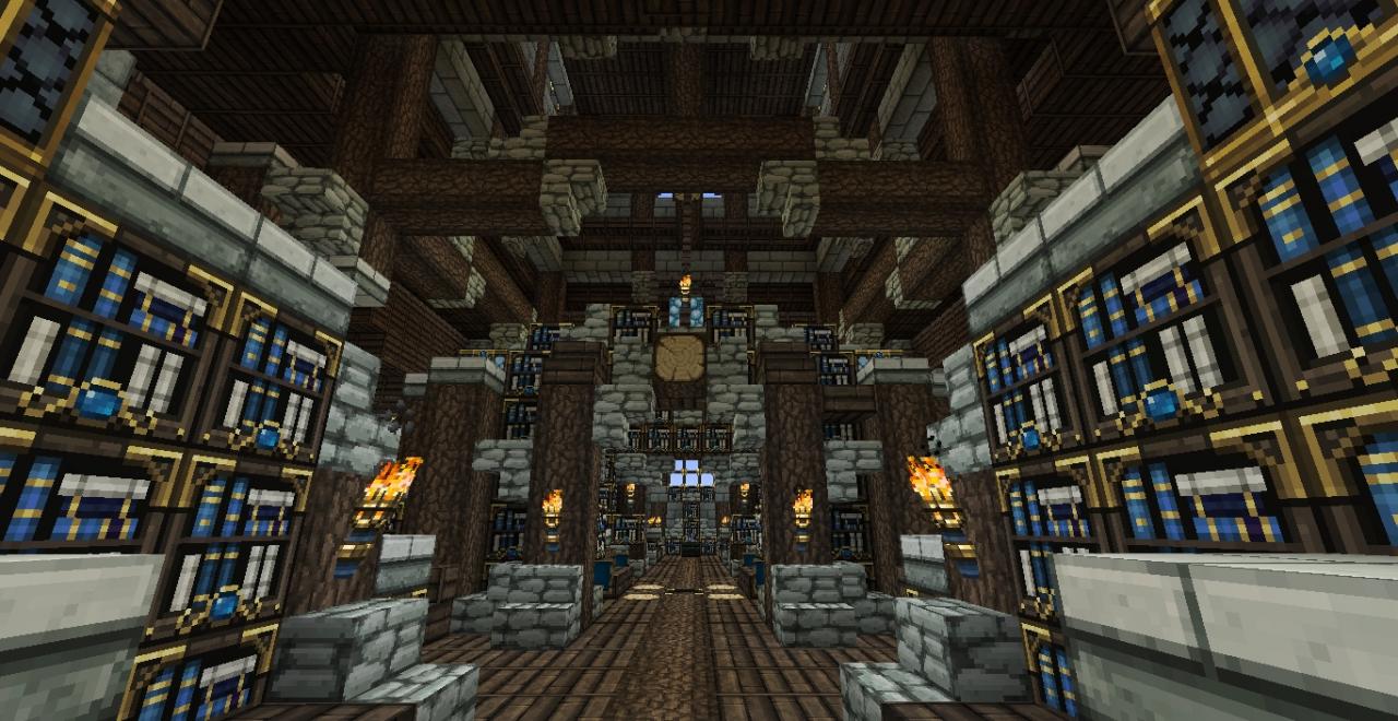 The Library Minecraft Map