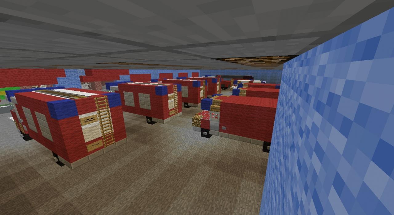 Fire Dept Station Minecraft Map