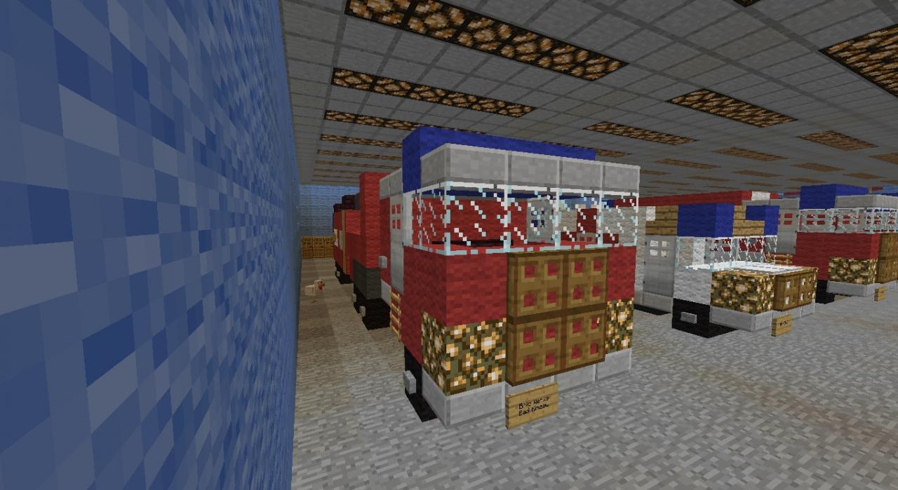 Fire Dept Station Minecraft Map