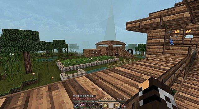 My survival world Minecraft Map