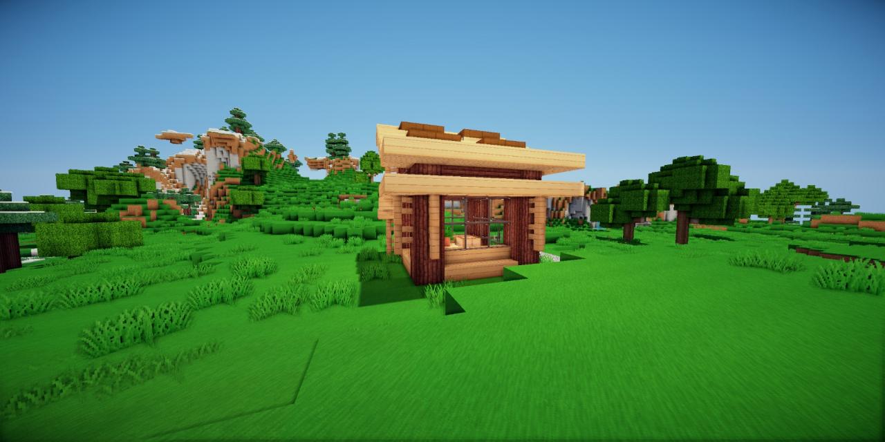 Modern Eco Village | Home 1 Minecraft Map