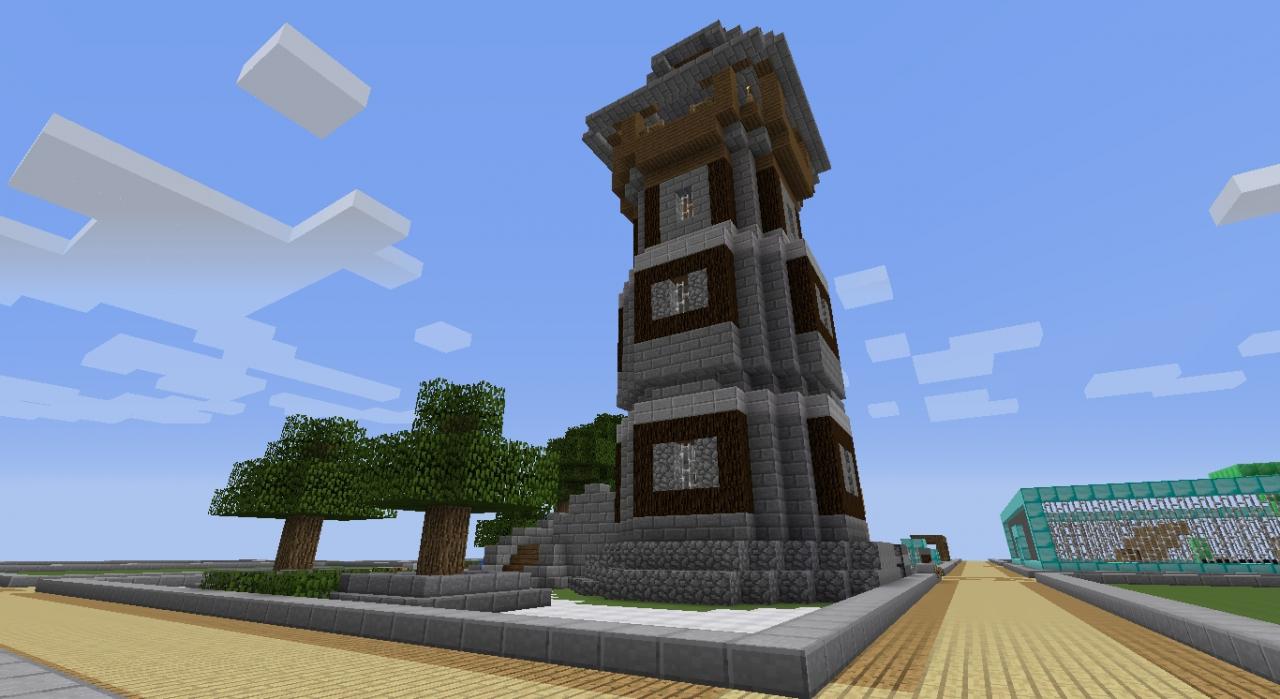 Medieval Tower (Prison/Plot server) Minecraft Map