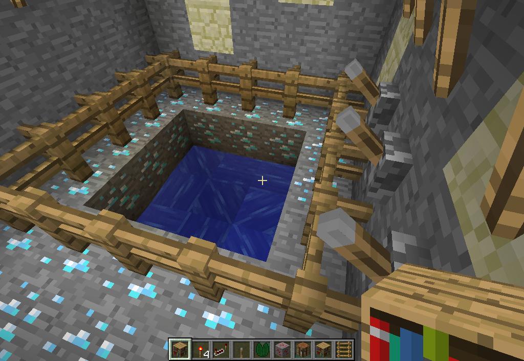 swimming pool Minecraft Map