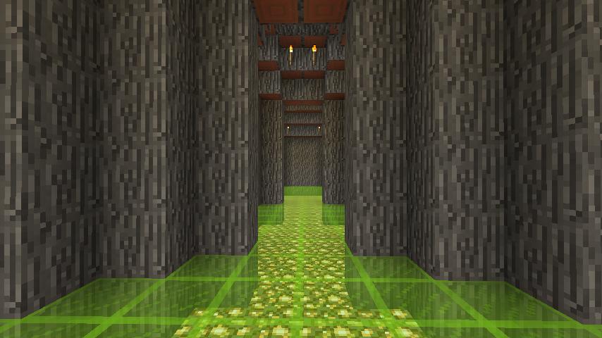 Green Tree Spawn Minecraft Map