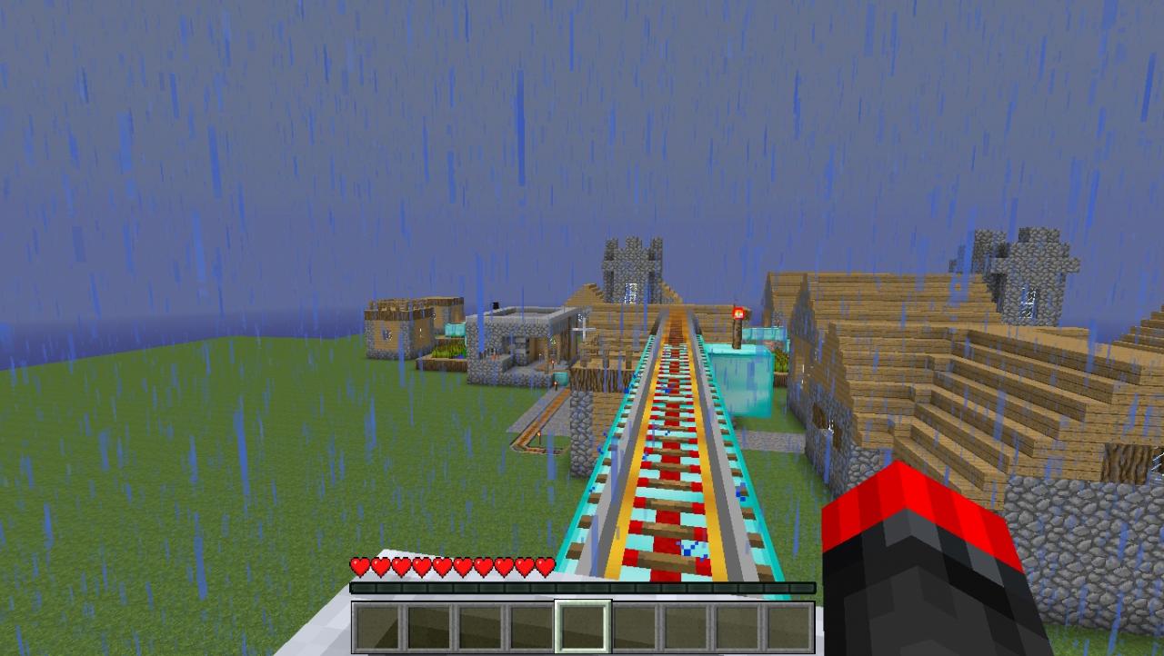 the diamond village coster Minecraft Map