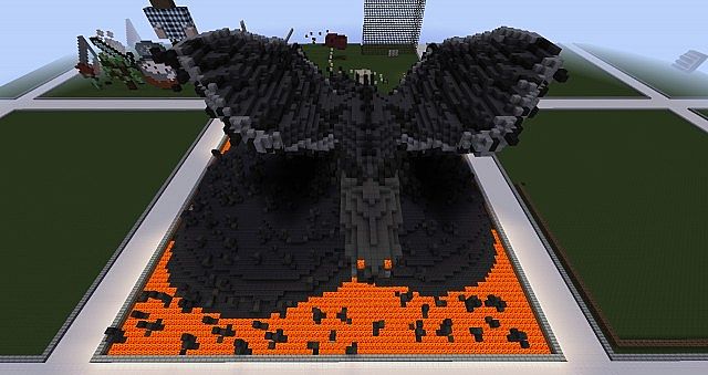 Black dragon plot Minecraft Map